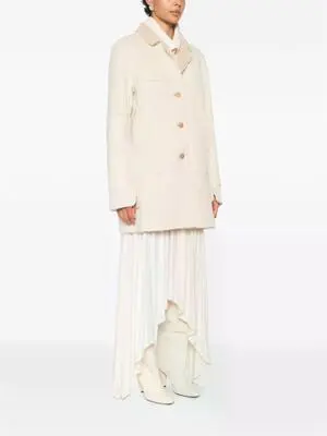 Source Unknown Odera Reversible Shearling Coat