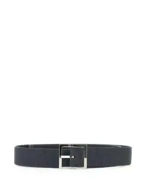 Orciani Frosted-leather Belt - Blue