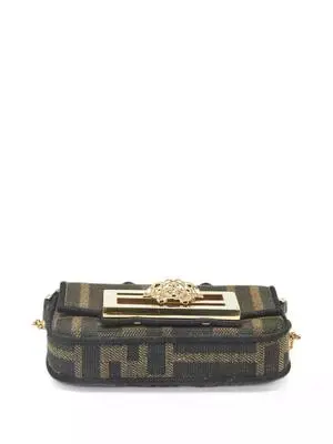 Fendi X Versace Nano Fendace Baguette Shoulder Bag