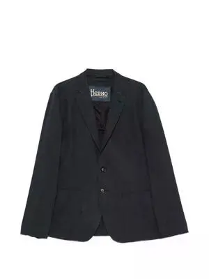 Herno Single-breasted Blazer - Blue