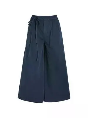 DAMSON MADDER Lotta Cropped Trousers - Blue