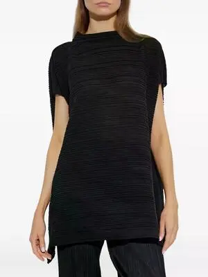 Issey Miyake High Neck Tops
