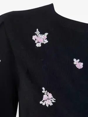 TWINSET Wool-blend Jumper With Floral Embroidery