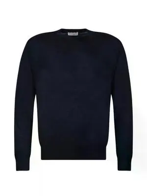 BALLANTYNE Crew-neck Cashmere Sweater - Blue