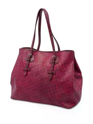 Celine 2009 Coated Canvas Le Horse Carriage Tote Bag