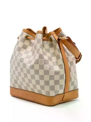 LOUIS VUITTON 2014 Damier Azur Noe Bb Bucket Bag