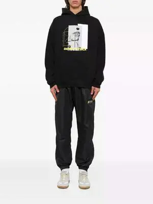 DANIEL PATRICK 94 B-ball Graphic-print Hoodie