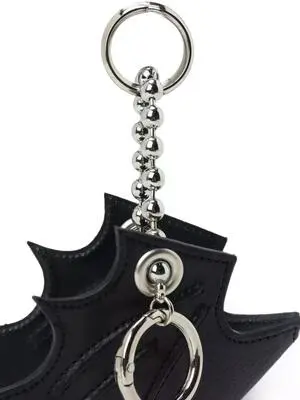 LIMI FEU Bat-wing Leather Keyring