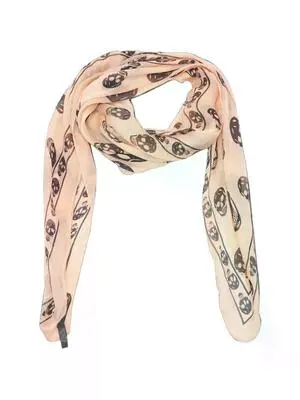 Alexander McQueen Skull Print Square Scarf