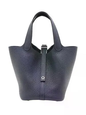 Hermès 2020-2026 Clemence Picotin Lock 18 Handbag - Blue