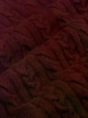 Fedeli Cable-knit Roll-neck Sweater - Red