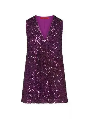 SIMONMILLER Fountain Sequin-embellished Mini Dress