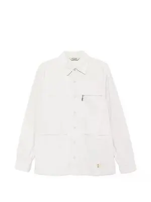 Aspesi Corduroy Zip-pocket Shirt - Neutrals