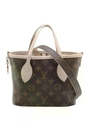 LOUIS VUITTON 2021-2026 Monogram Neverfull Bandouliere Inside Out Bb Satchel - Brown