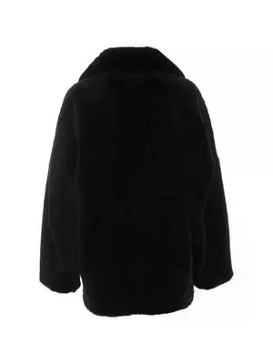 BLANCHA Zip-up Shearling Jacket
