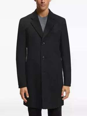 BOSS Slim-fit Formal Coat In Wool With Cashmere