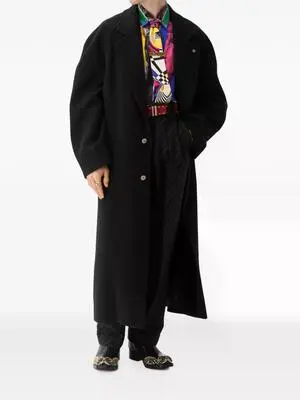 Versace Printed Silk Twill Regular Shirt