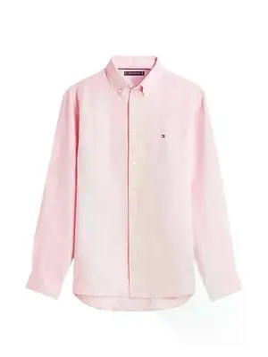 Tommy Hilfiger Pigment-dyed Button-down Shirt - Pink