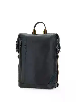 SCHARLAU Ronja Leather Backpack - Black