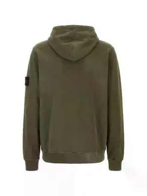 Stone Island Logo-patch Zip-up Hoodie