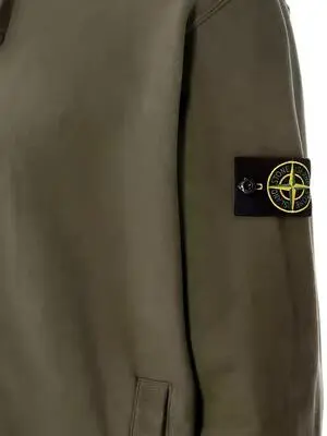 Stone Island Logo-patch Zip-up Hoodie
