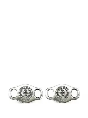 Chrome Hearts Logo-engraved Shoelace Charm - Silver