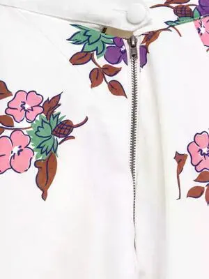 AUGUST BARRON Floral-print Midi Skirt