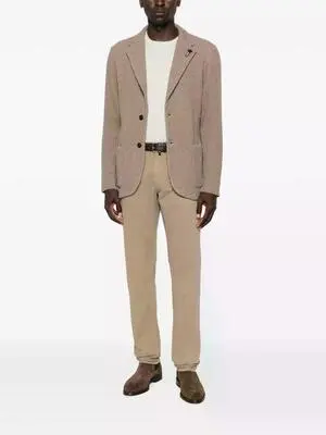 GRAN SASSO Crew-neck Long-sleeve Sweater - Neutrals