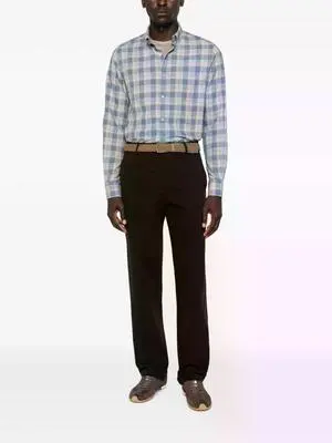 Paul & Shark Check-pattern Button-down Shirt