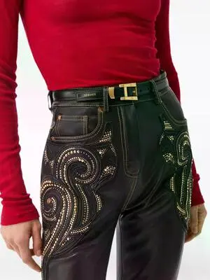 Versace Leather Belt 2 Cm