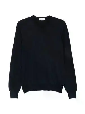 GRAN SASSO V-neck Sweater - Blue
