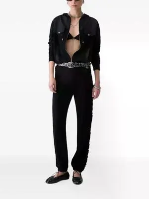Liu Jo Hooded Zip-up Sweater
