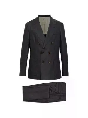 Eleventy Double-breasted Buttoned Suit