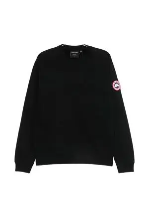Canada Goose Logo-patch Cotton Sweater