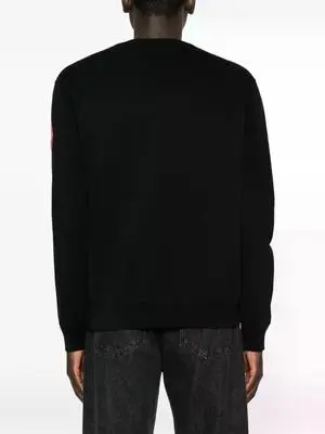 Canada Goose Logo-patch Cotton Sweater