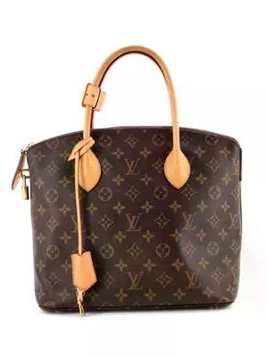 LOUIS VUITTON Monogram Canvas Lockit Nm Pm Satchel