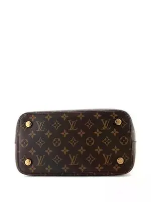 LOUIS VUITTON Monogram Canvas Lockit Nm Pm Satchel