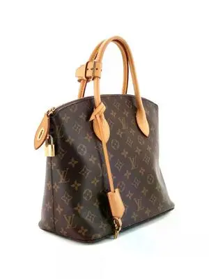 LOUIS VUITTON Monogram Canvas Lockit Nm Pm Satchel