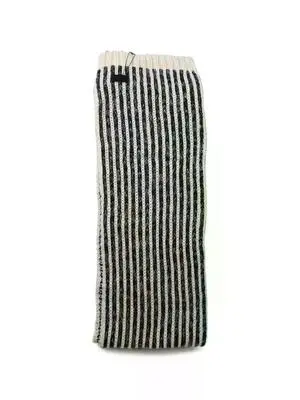 Saint Laurent Crochet-knitted Scarf
