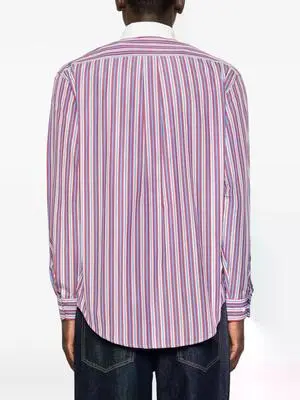Drole De Monsieur Striped Long-sleeve Shirt
