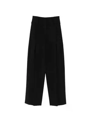 Sportmax Pleated Wide-leg Trousers
