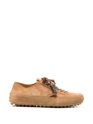 TOD'S Tassel-detail Suede Sneakers