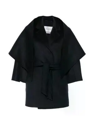 Max Mara Belted Shawl-collar Coat