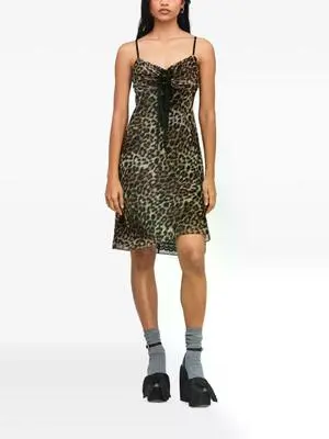 Marc Jacobs Leopard-print Slip Dress