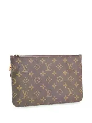 LOUIS VUITTON Neverfull Pochette Monogram Canvas Large Pouch