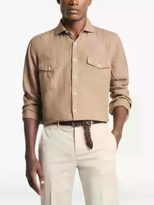 FAY Button-flap Pocket Shirt
