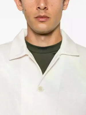 LARDINI Patch-pocket Button-up Cardigan