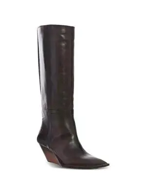 CAPASA MILANO Camperos Knee-high Leather Boots