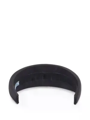 Prada Triangle-logo Headband - Black