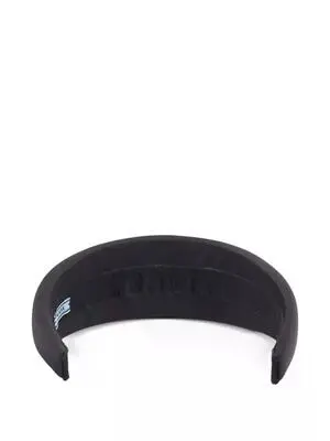 Prada Triangle-logo Headband - Black